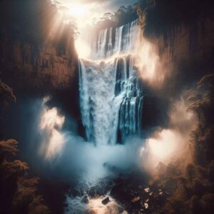 Klingender Wasserfall: Melodische Natur im Mittelfränkischen Wald ...