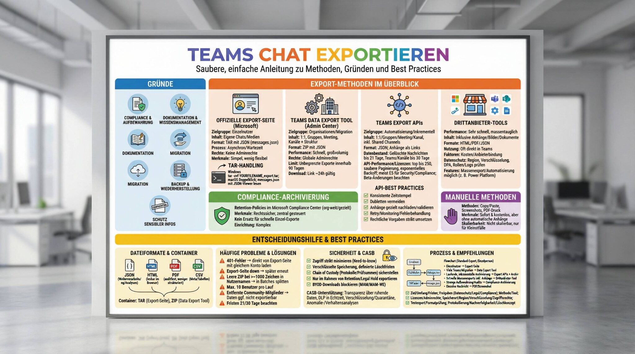 Microsoft Teams Chats exportieren: Dein kompletter Praxis-Guide für ...